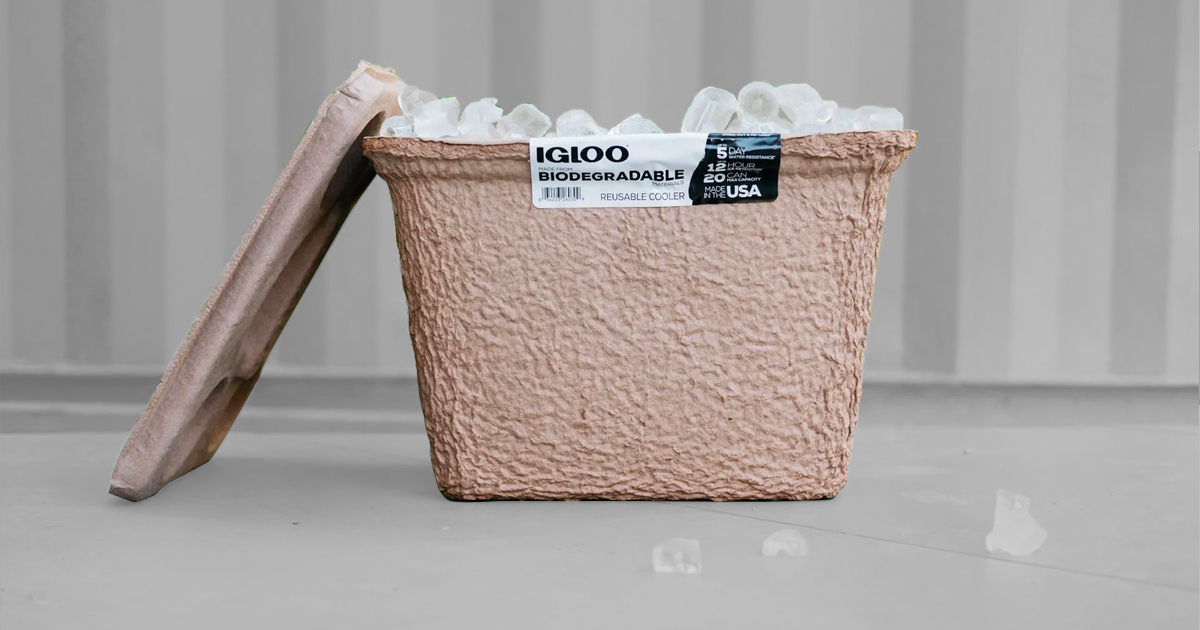 Igloo replaces destructive material to increase the its reusability ...